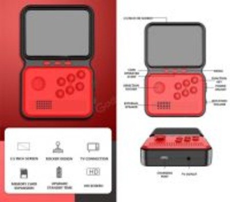 M3 SUP Game Box – 900-in-1 Retro Handheld Console